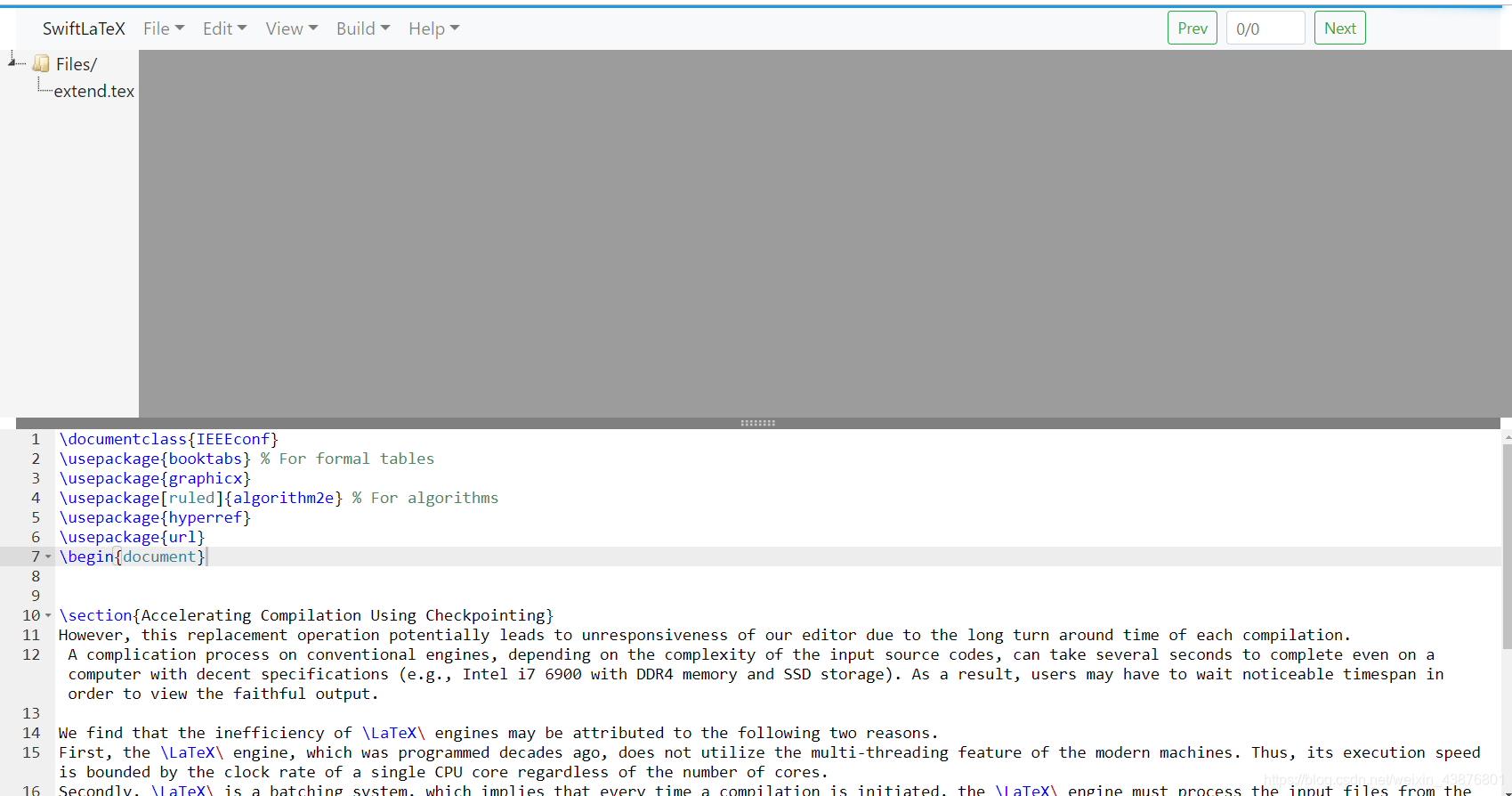 SwiftLaTeX: 写下Latex代码就能看见结果的编辑器（可视化编辑器）-CSDN博客