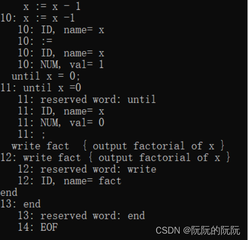 编译原理——实验1：TINY语言的词法分析_2.实验任务 1.基于第四章知识,用正则语言描述出tiny语言的词法,然后得出tiny语言-CSDN博客