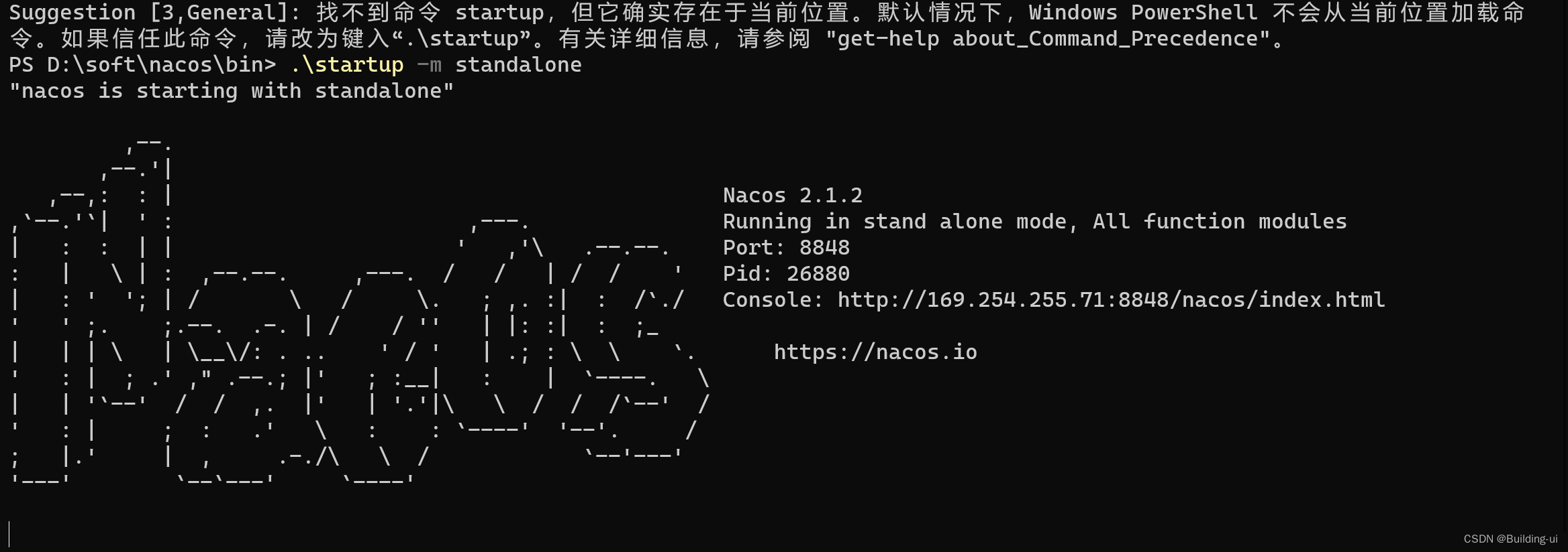 Nacos默认启动出现ERROR Startup errors错误-CSDN博客