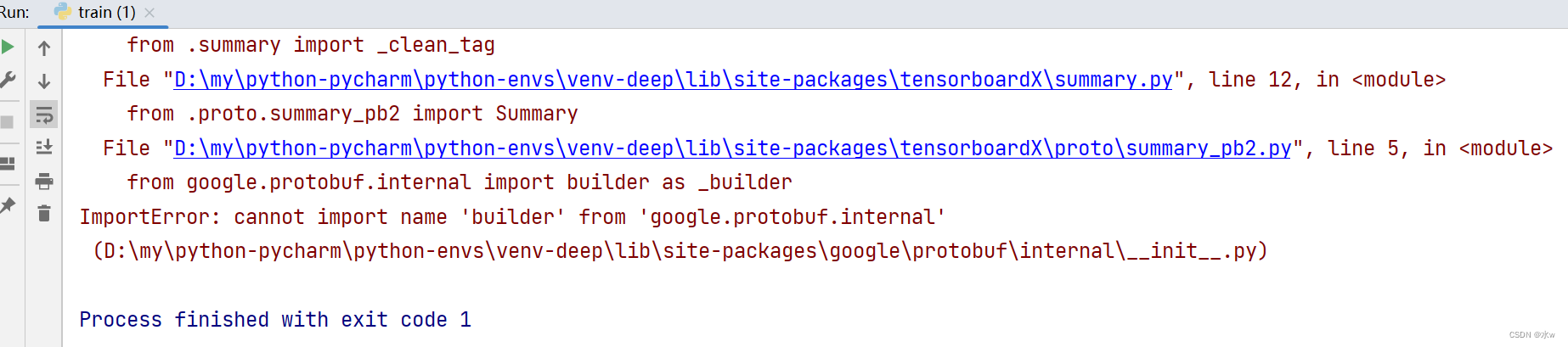 python 深度学习 解决遇到的报错问题_modulenotfounderror: no module named 'tensorflow ...