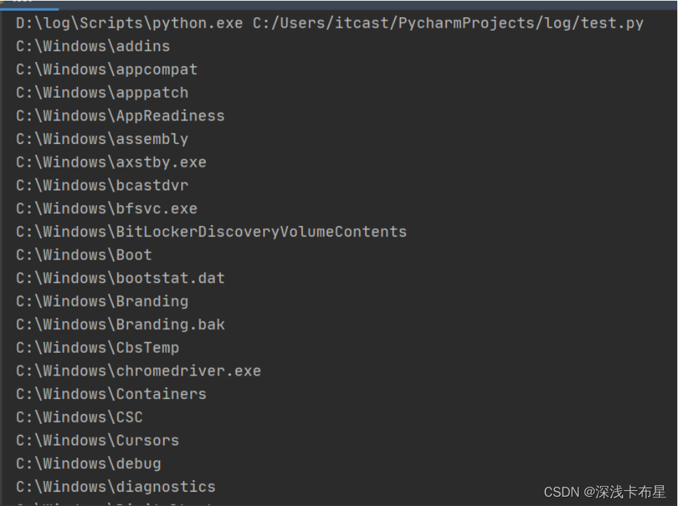 Python os.listdir()函数用法介绍_os.ls-CSDN博客