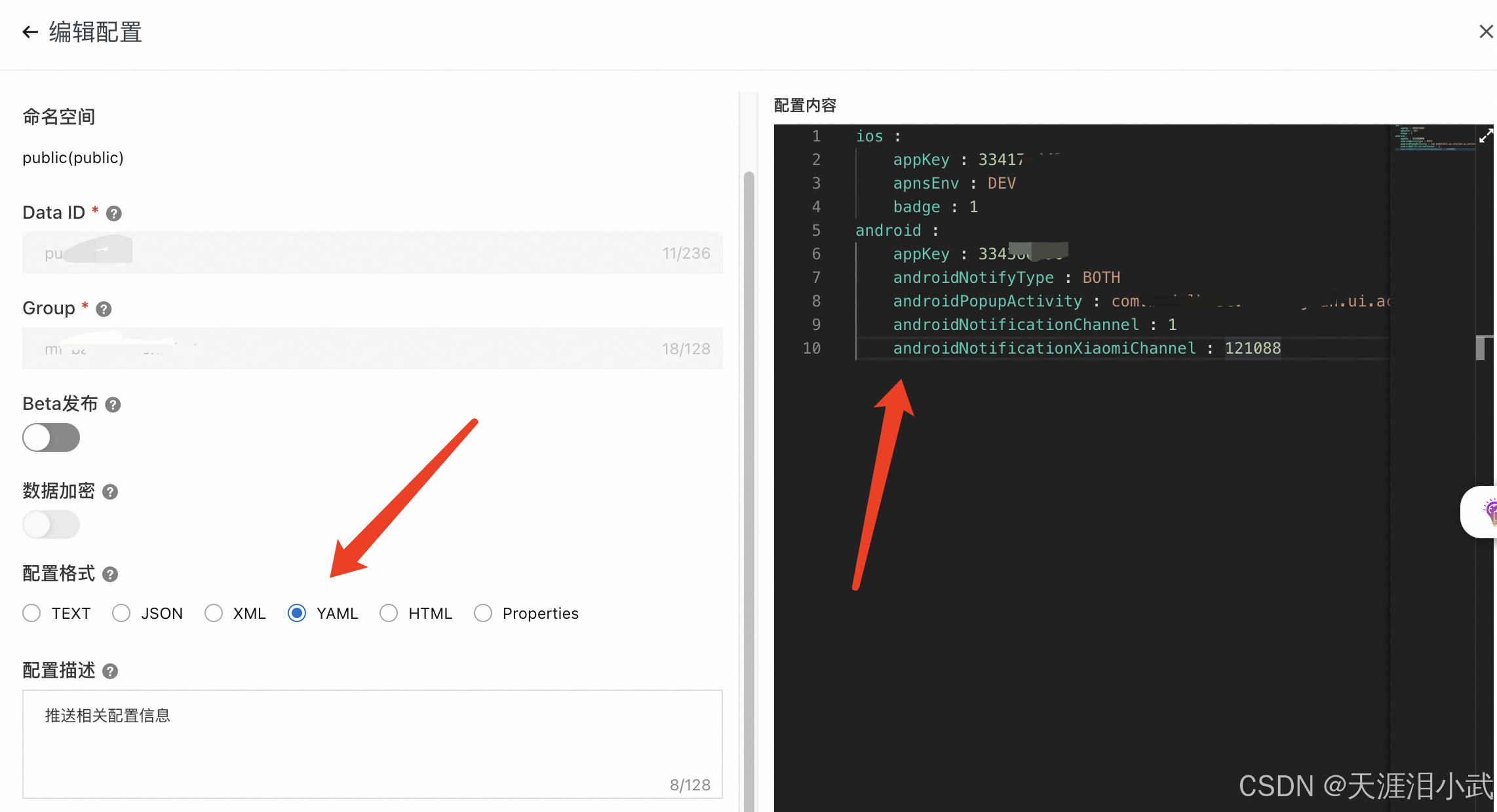 springboot2整合nacos云服务，配置基本类型和json类型_nacos配置json串写法-CSDN博客