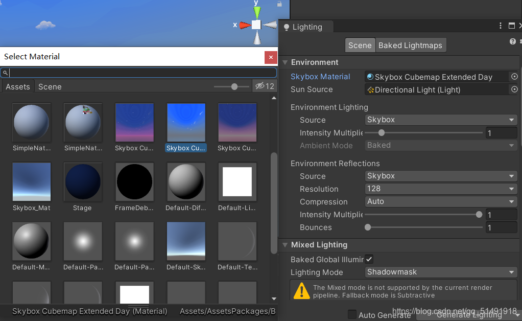 Unity3D：太空盒设置_unity 2021 skybox-CSDN博客