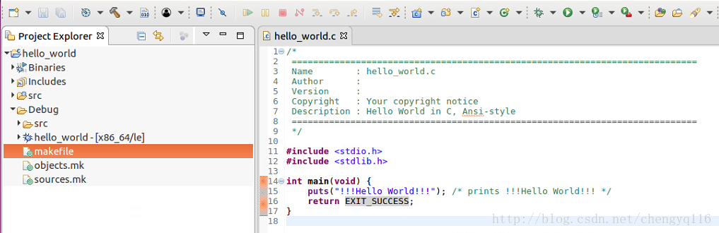 Eclipse - Makefile generation_eclipse 创建一个自动生成makefile的c++项目-CSDN博客