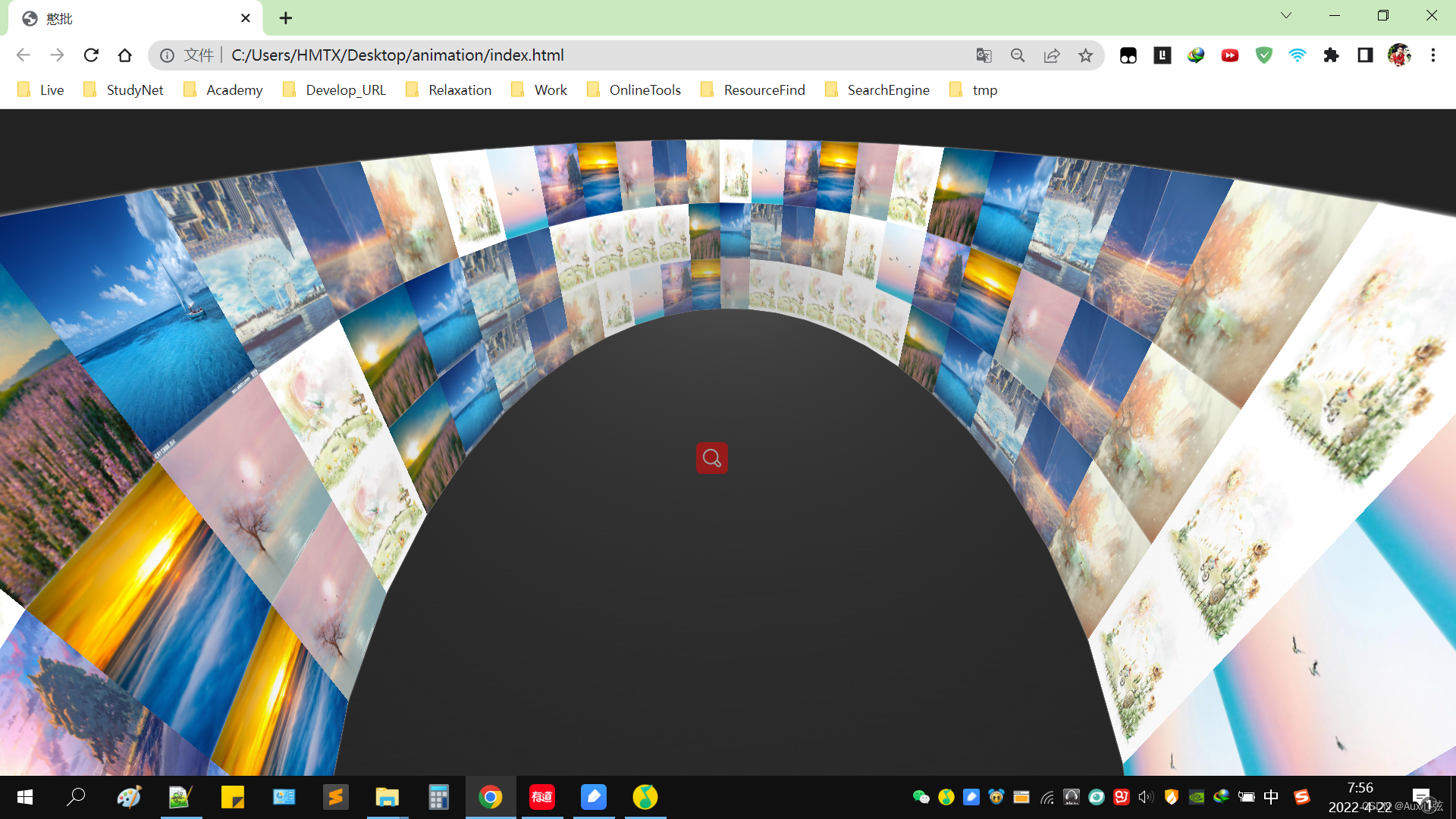web-3D-html照片墙(前端)_照片墙 web-CSDN博客