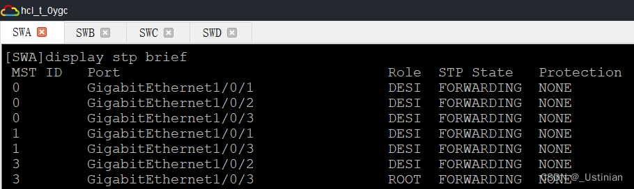 生成树（STP）协议及多生成树（MSTP）基本配置(H3C)_stp global enable-CSDN博客