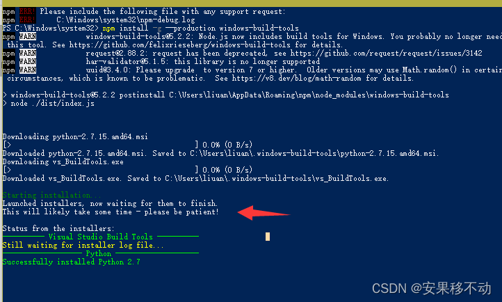 MSBUILD : error MSB3428: 未能加载 Visual C++ 组件“VCBuild.exe”。要解决此问题，1) 安装 .NET Framework 2.0 SDK；2 ...