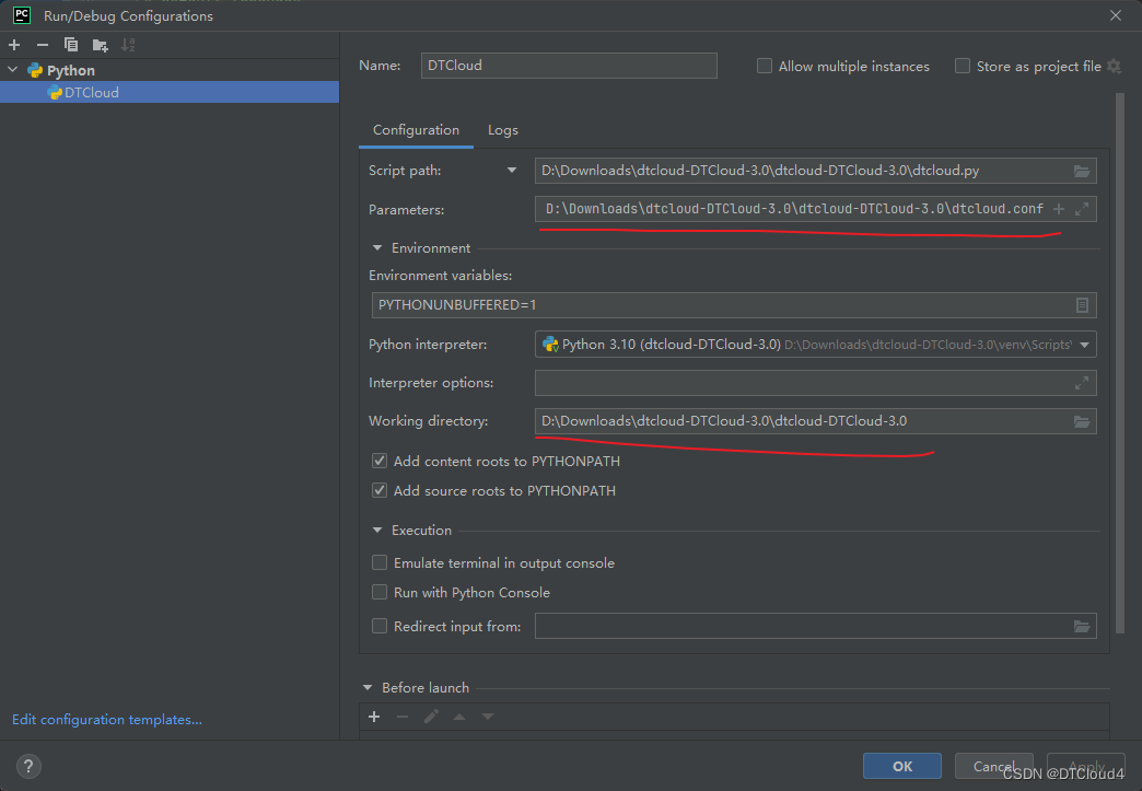 第一节 DTCloud 4配置-CSDN博客