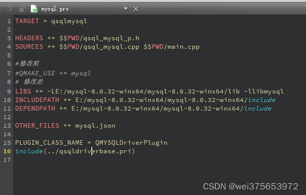 Qt 编译 Mysql 驱动_qt5.9编译mysql驱动-CSDN博客