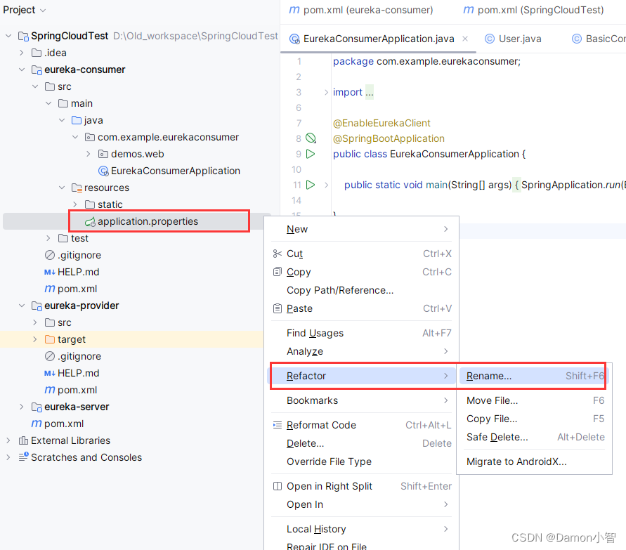 SpringCloud-创建多模块项目_springcloud 项目新建模块-CSDN博客