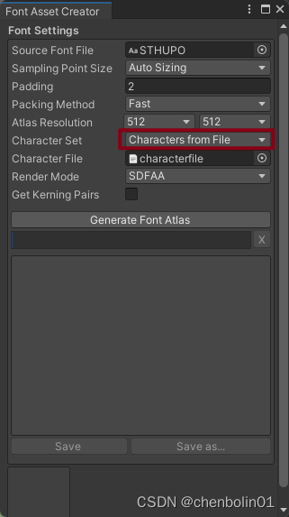 Unity TMP(TextMeshPro)使用中文字体_unity tmp字体-CSDN博客