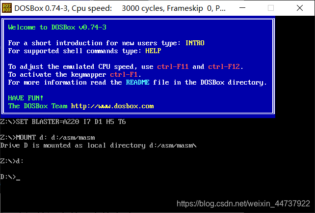 DOSBox使用debug_dosbox运行debug-CSDN博客