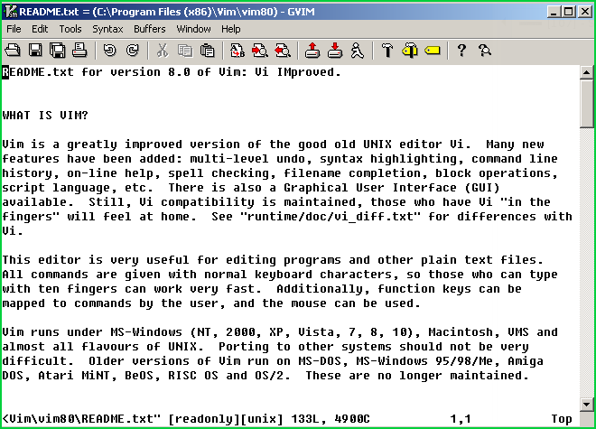 windows安装vim_如何在Windows中下载，安装和使用Vim-CSDN博客