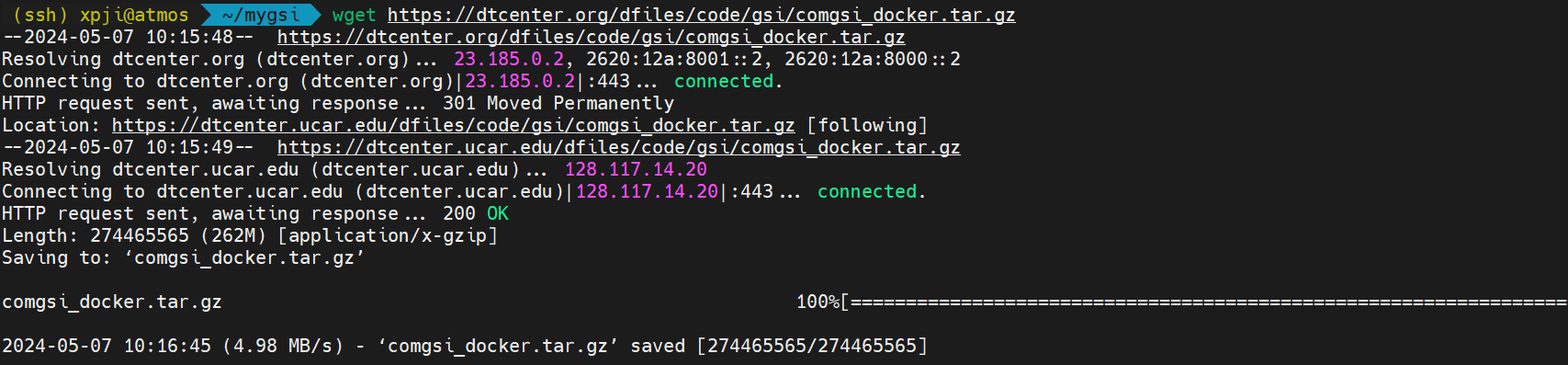资料同化 | 搭建docker环境-1_gsi同化系统-CSDN博客