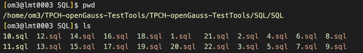 【openGauss/MogDB的TPCH测试】_opengauss tpc-h-CSDN博客