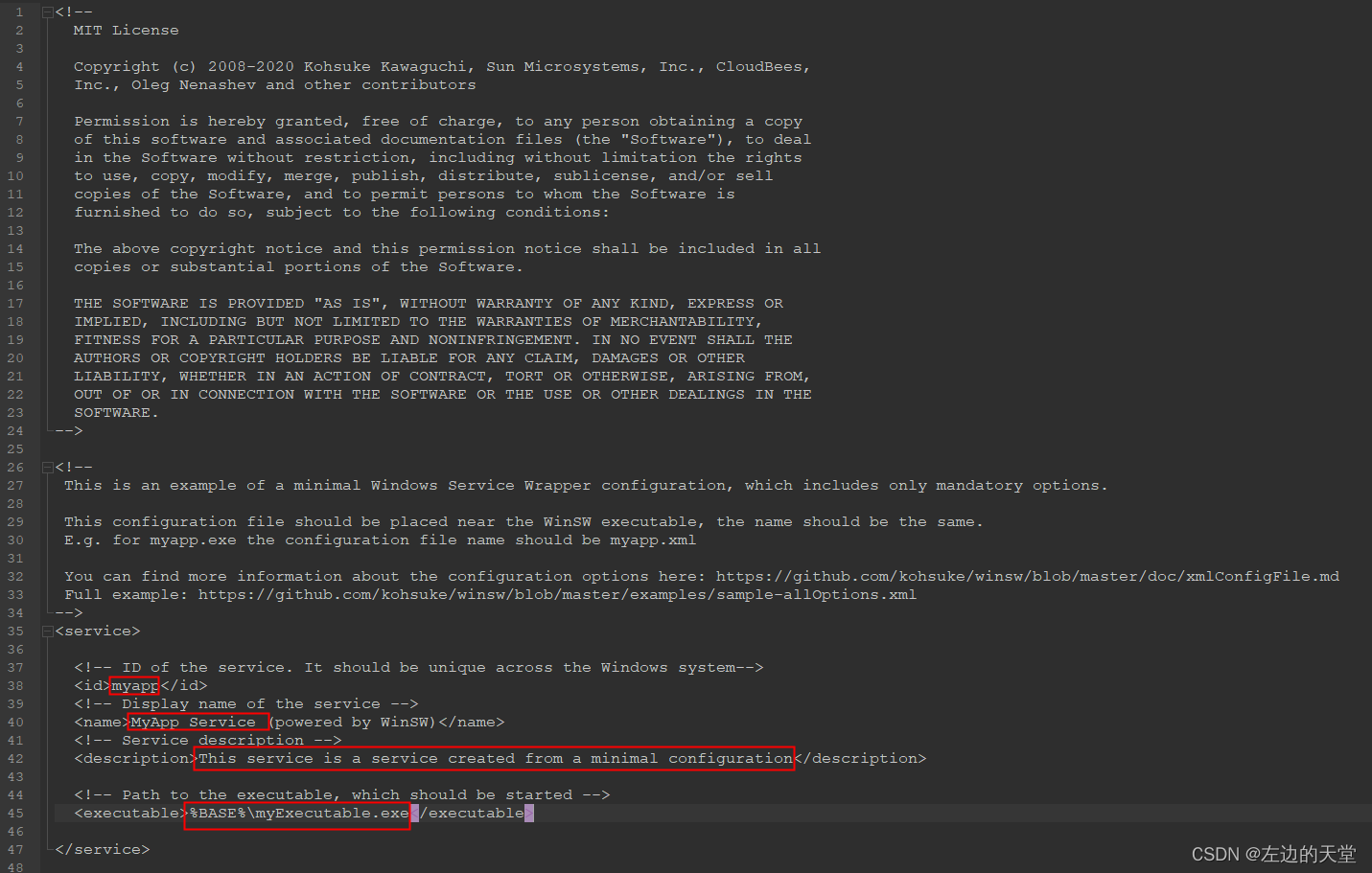 jar包安装成Windows服务_winsw jar包做成服务-CSDN博客