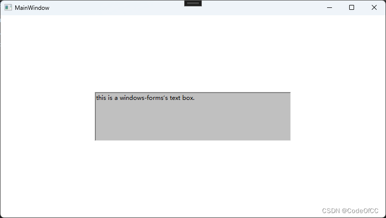 C# wpf 嵌入winform控件_wpf嵌入winform-CSDN博客