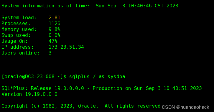 【原创】鲲鹏ARM构架openEuler操作系统安装Oracle 19c_oracle arm版本-CSDN博客
