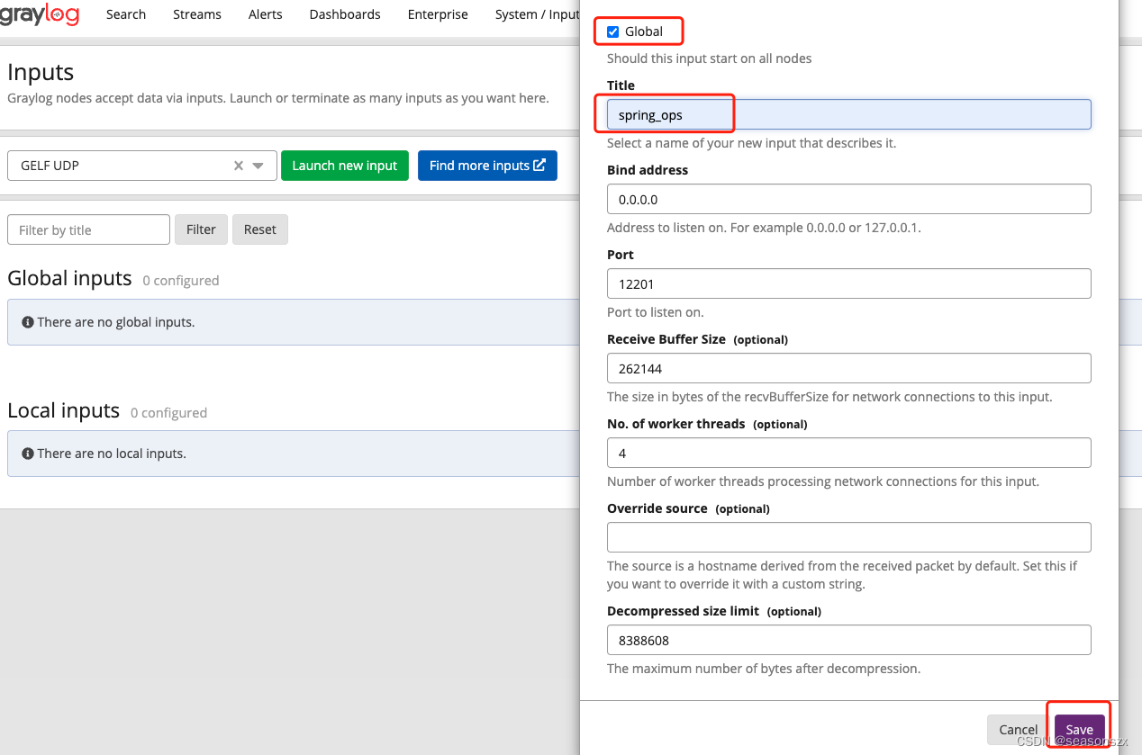 Docker Springboot 集成 Graylog_docker安装graylog5.0-CSDN博客