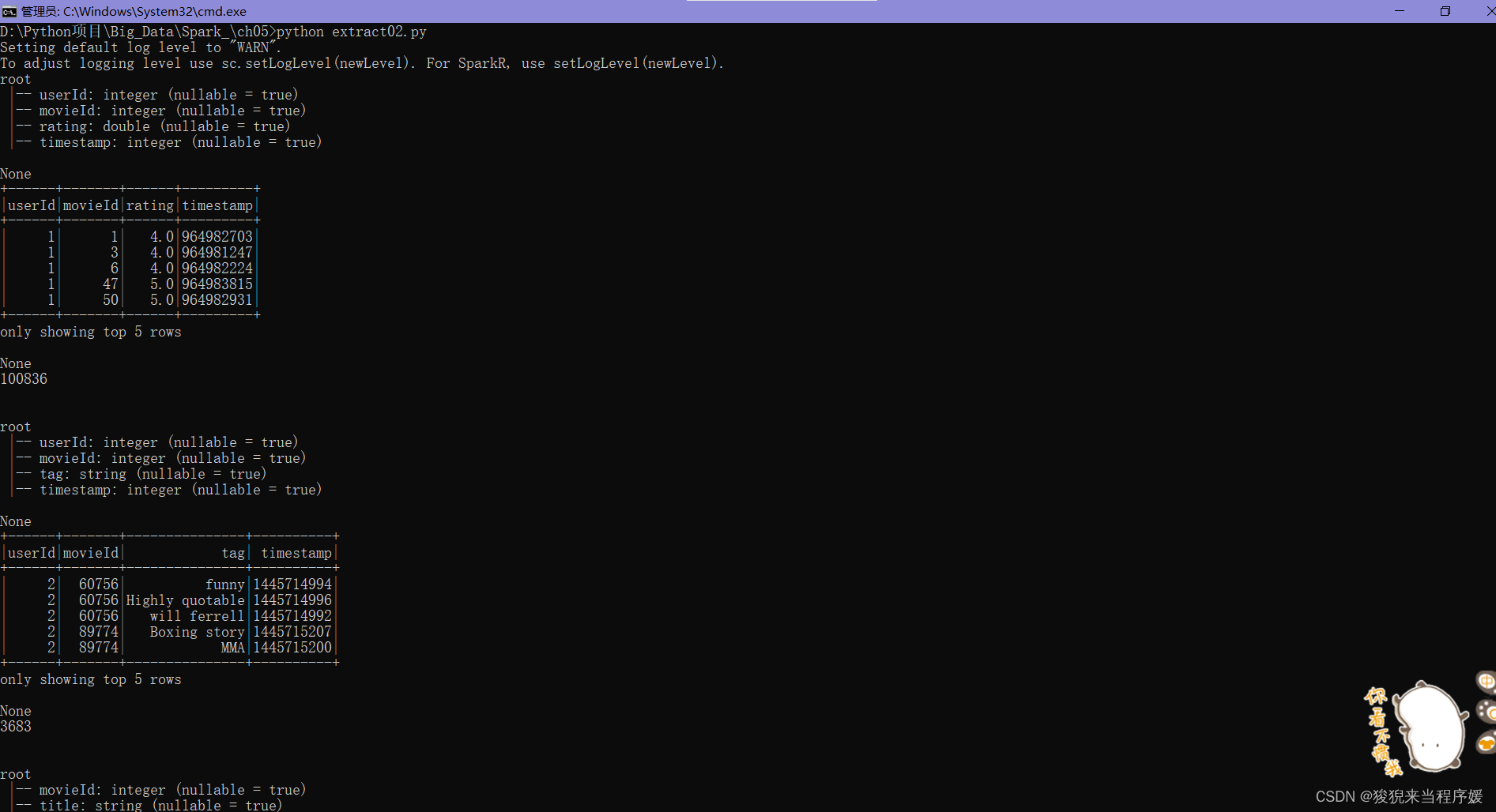PySpark实战（五）——PySpark ETL实战（包括数据的抽取、转换、加载及numpy、matplotlib、pandas的综合使用）_pyspark for etl-CSDN博客