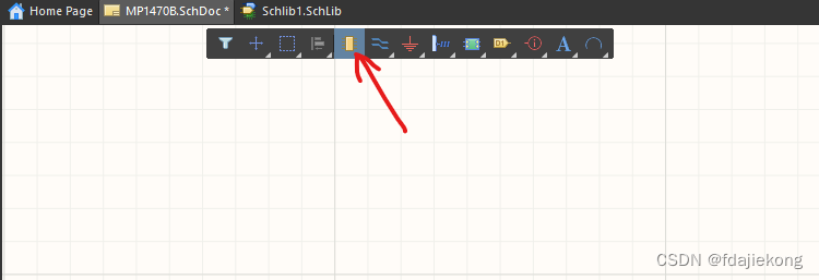 第25课 绘制原理图——在原理图上放置元器件_schlib文件怎么添加到原理图里-CSDN博客