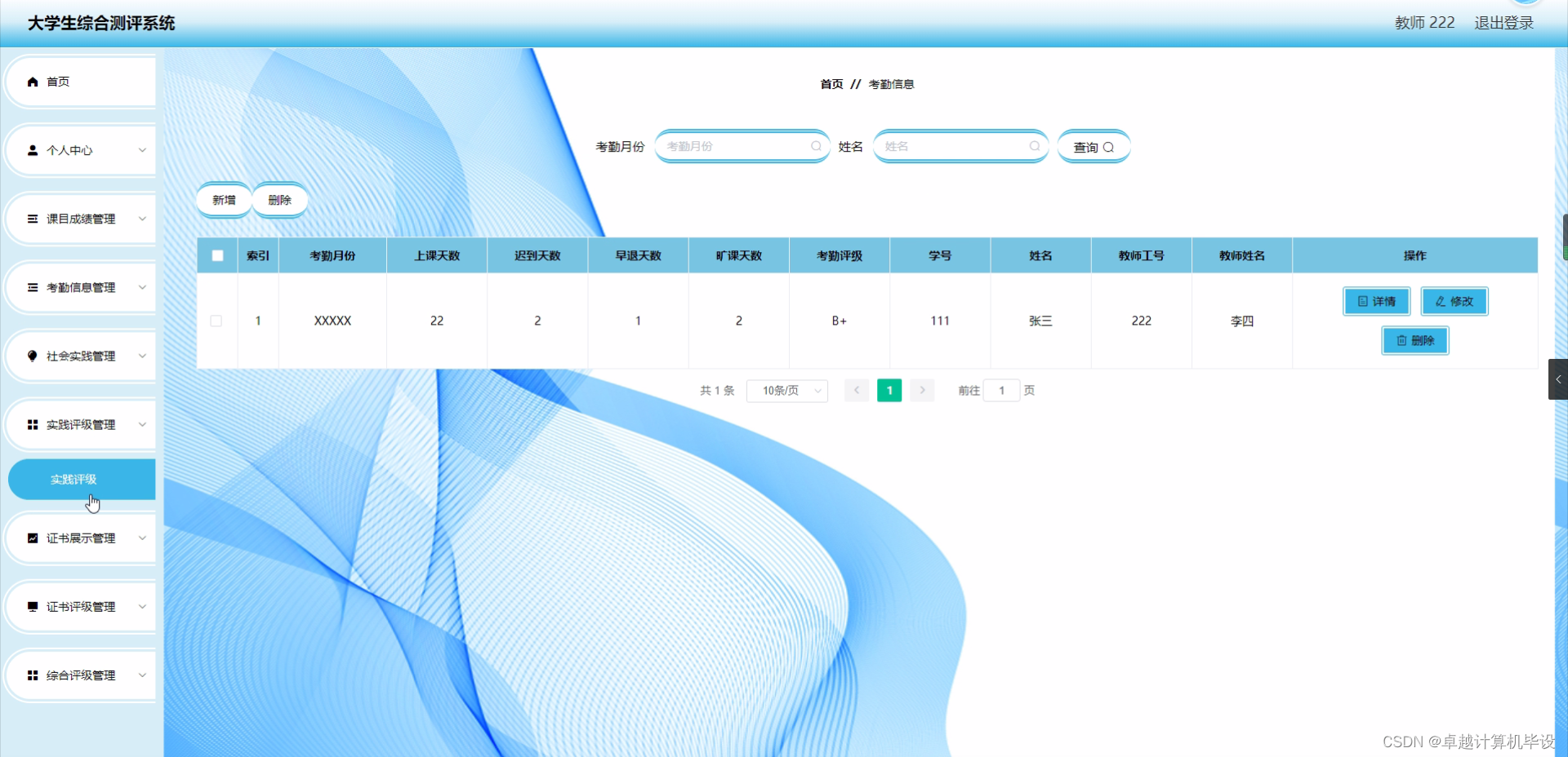 【开题报告】springboot大学生综合测评系统3779s计算机毕业设计基于springboot的大学生综合测评系统的设计与实现开题报告