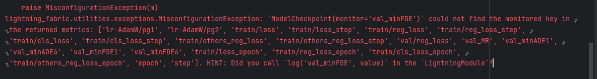 forecast-mae调试代码报错记录2个：_lightning.fabric.utilities.exceptions.misconfigura-CSDN博客
