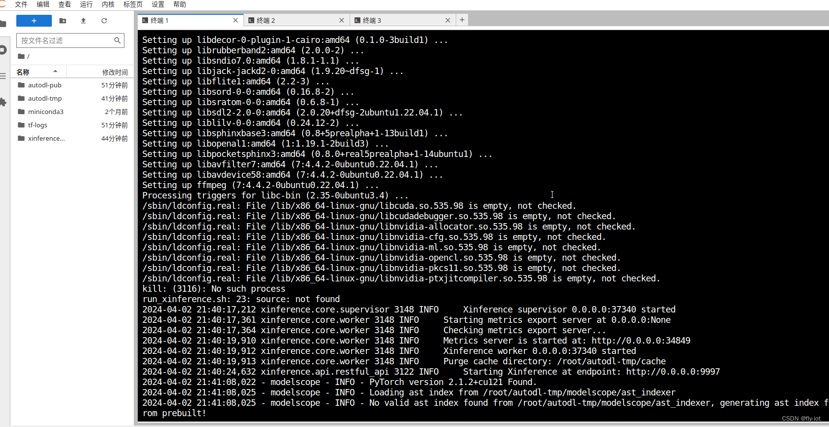 【xinference】（7）：在autodl上，使用xinference一次部署embedding，rerank，qwen多个大模型，兼容openai的接口协议，超级棒的方案 ...
