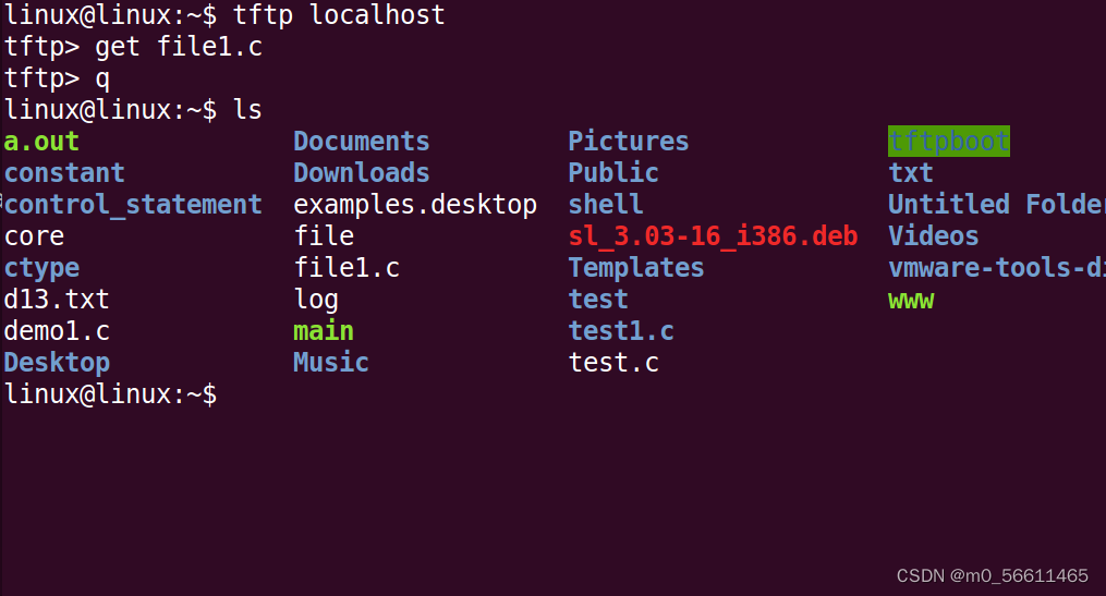 Linux:TFTP服务器搭建_linux 搭建tftp-CSDN博客