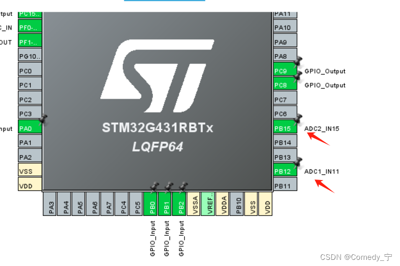 蓝桥杯嵌入式STM32 G431 hal库开发速成——ADC与DAC_only external pin-CSDN博客