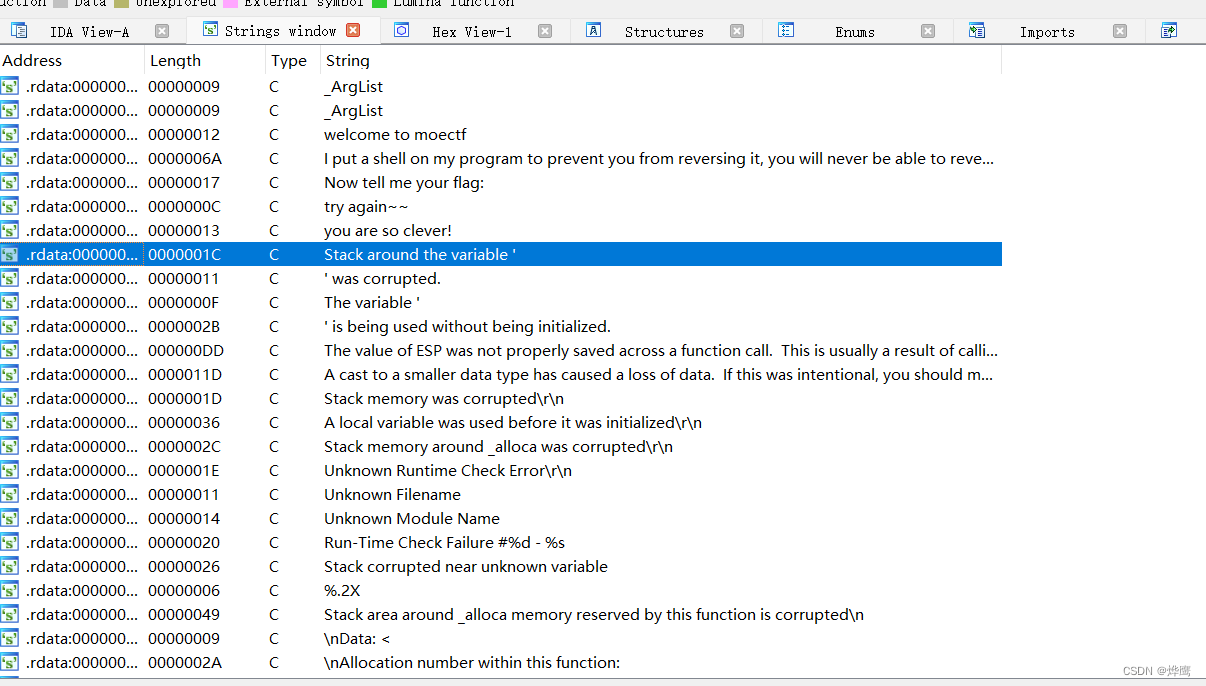 MoeCTF 2023 Reverse题解_moectf2023-CSDN博客