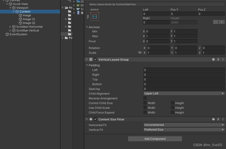 Unity使用控件实现内容自主排序和滚动_untiy有序排列-CSDN博客