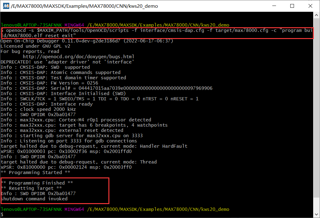 MAX78000一些AI例程测试_max78000使用案例-CSDN博客