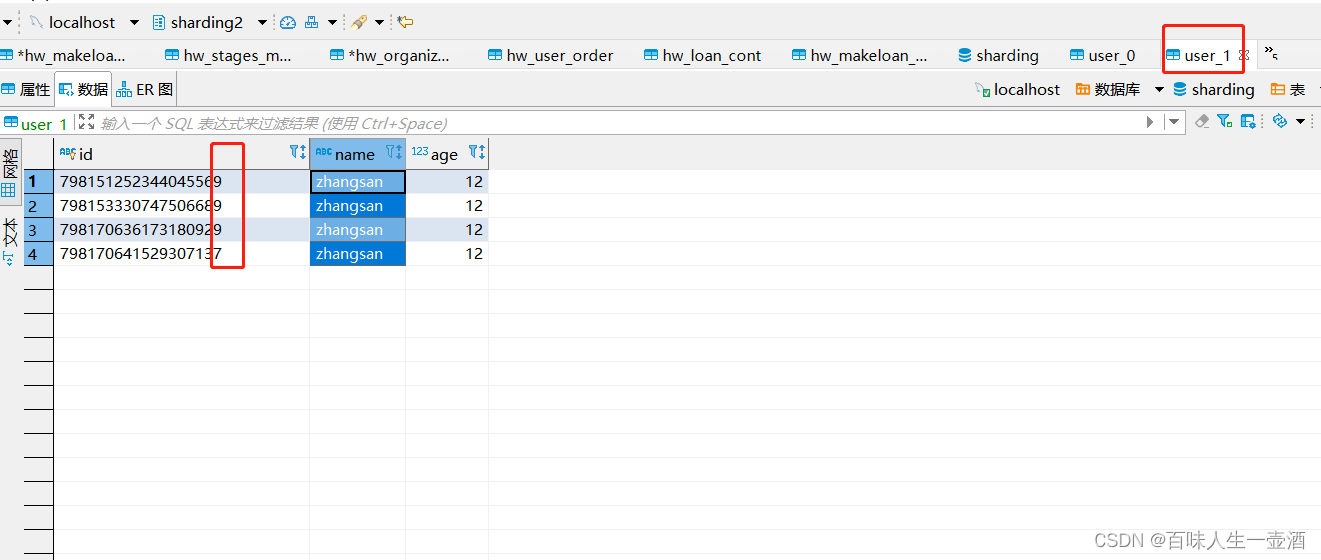 Springboot整合sharding-jdbc实现分库分表，读写分离_sharding-jdbc key-generator-CSDN博客