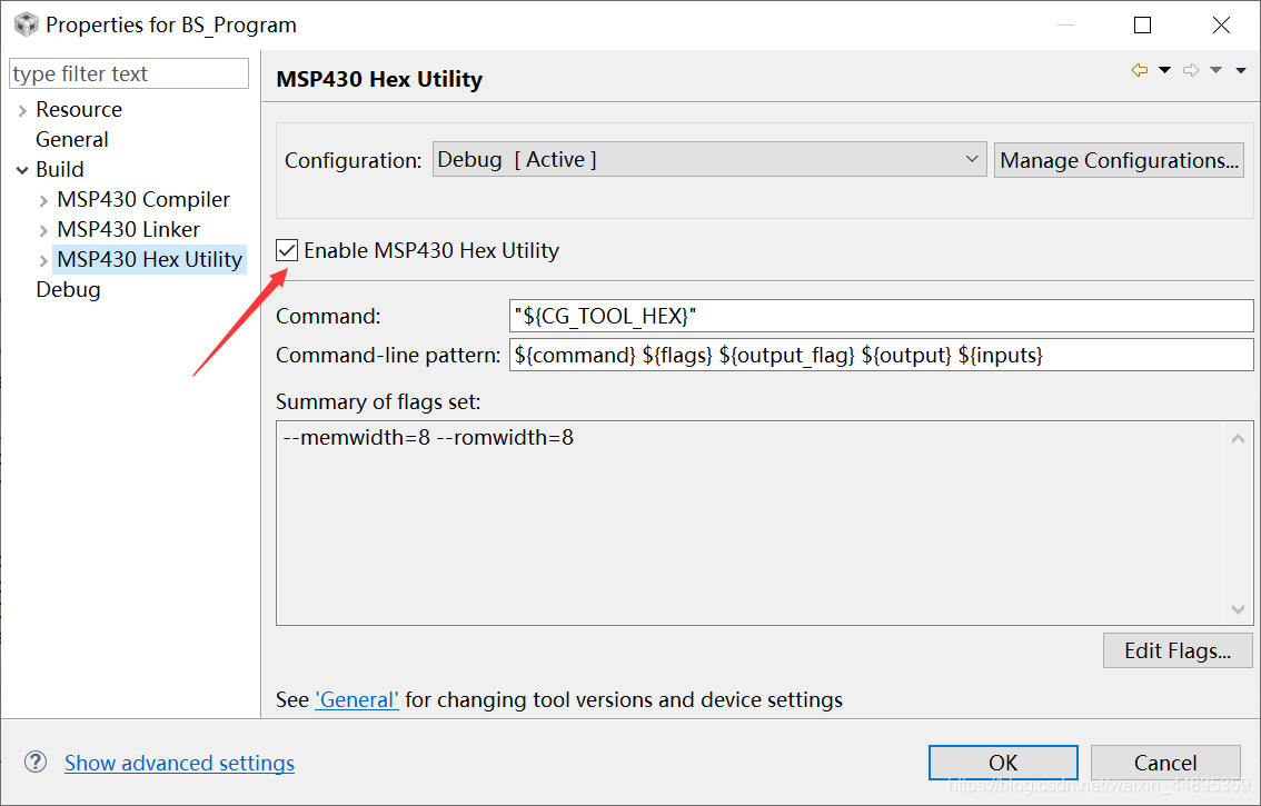 如何利用ccs生成msp430的.hex文件_msp430 烧写hex-CSDN博客