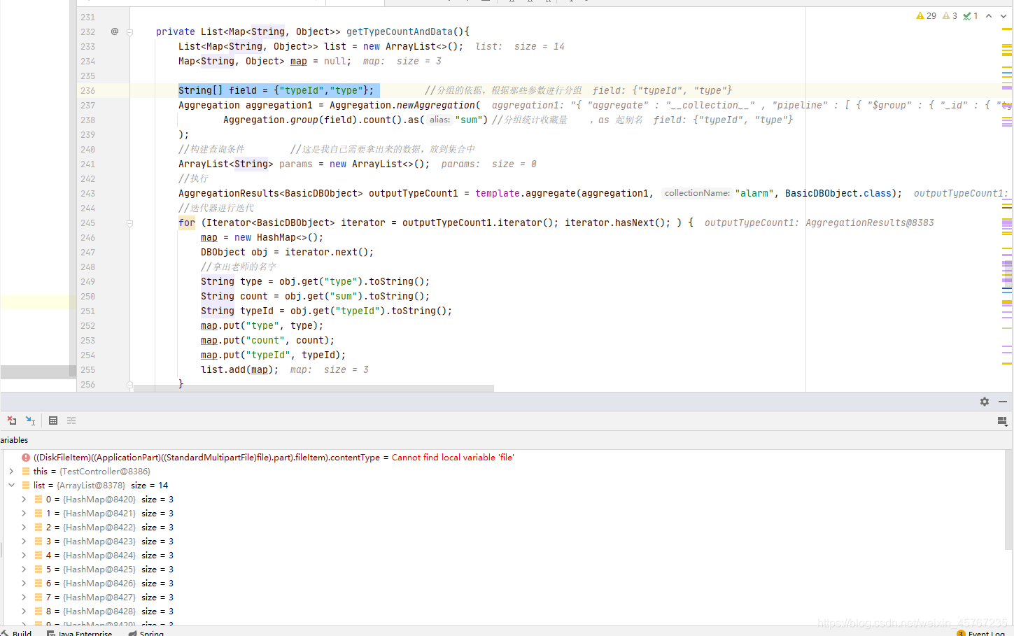 Java整合MongoDB分组查询_java aggregation.group 多属性分组-CSDN博客