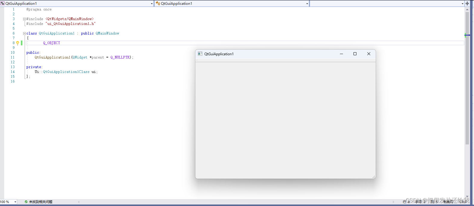 VS2019+Qt5运行新建QtGUIApp报错：LNK2001、LNK2019_qtgui 报错-CSDN博客