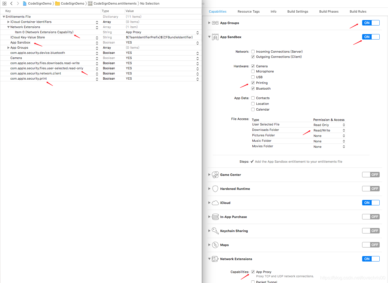 macOS 开发 - entitlements 及使用 Security 判断授权_com.apple.security ...