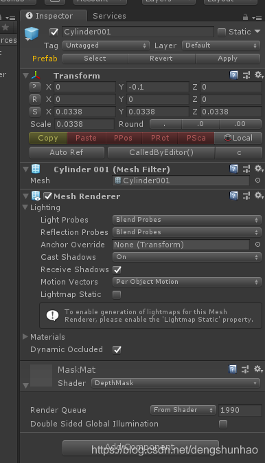 Unity功能记录(十一) ------ 实现3D模型遮罩效果_unity 模型遮罩-CSDN博客