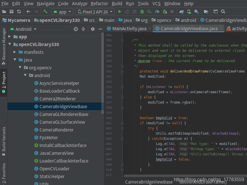 Android开发（二）：设置Opencv调用的摄像头竖屏显示_安卓 摄像头显示 opencv-CSDN博客
