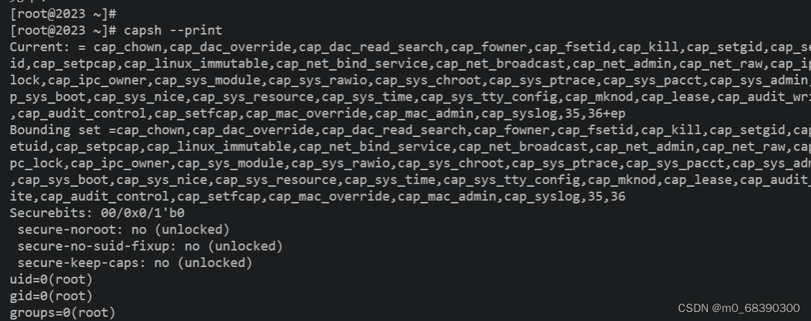 Linux Capabilities-CSDN博客