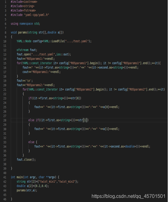 ROS学习笔记10 --yaml-cpp编写动态修改yaml文本文件中已定义参数变量的样式介绍_c++ 修改 yaml 注释消失-CSDN博客