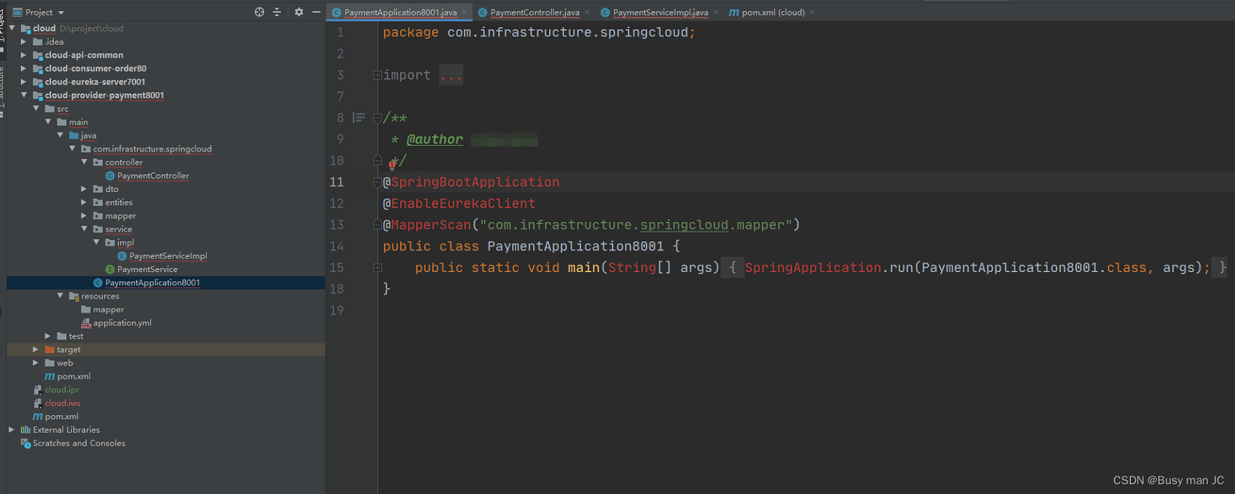 idea springBoot项目报错Cannot resolve symbol ‘@springbootapplication‘_intellij-idea-华为开发者空间