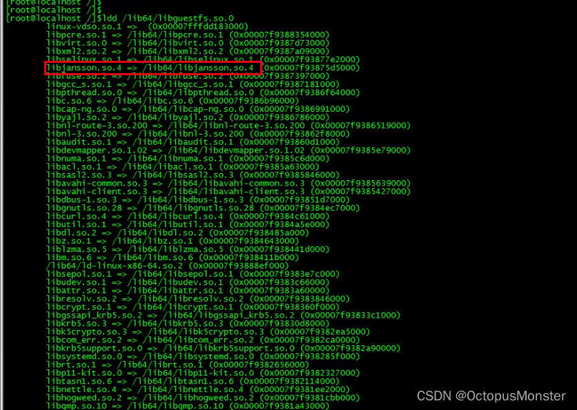 guestfsd: symbol lookup error: guestfsd: undefined symbol: json_string_length_libguestfs-tool报错 ...
