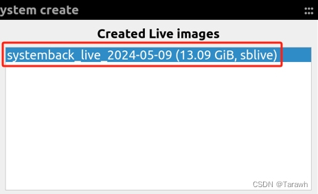 使用systemback制作Ubuntu系统ISO镜像并移植到另一台电脑_systemback 克隆ubuntu20.04-CSDN博客