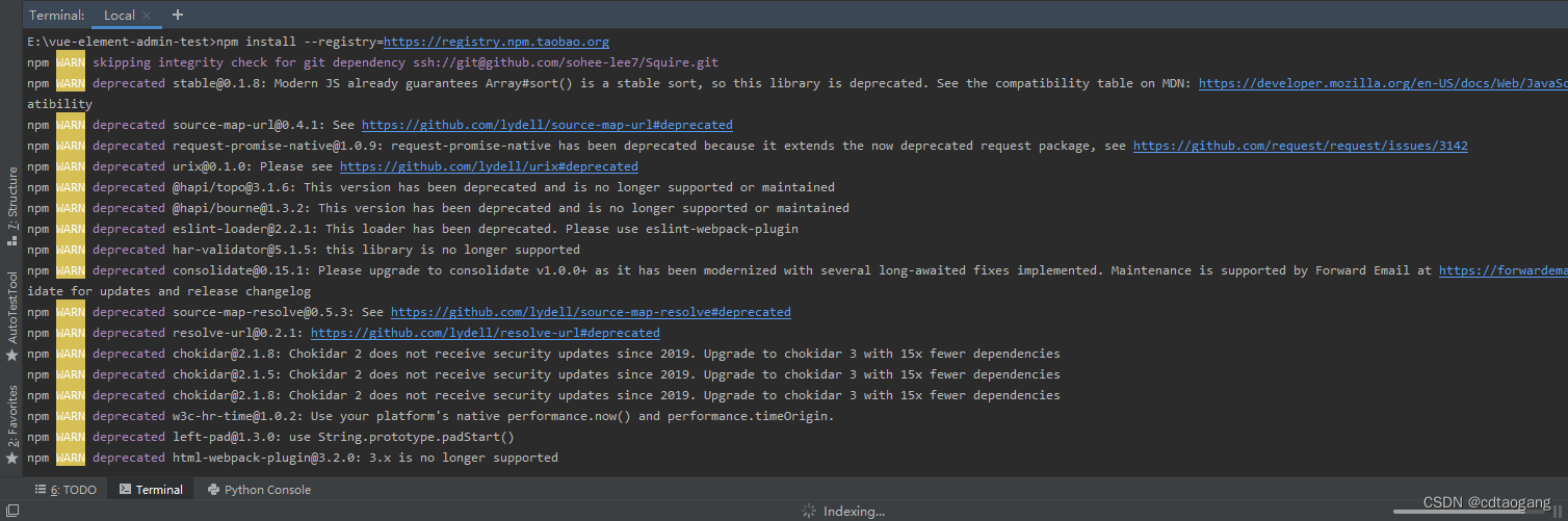 npm install安装vue-element-admin报错npm ERR! -4058 enoent An unknown git error occurred的解决方案_npm ...