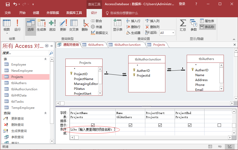 使用Access的通配符和LIKE运算符进行数据库查询与项目搜索-CSDN博客