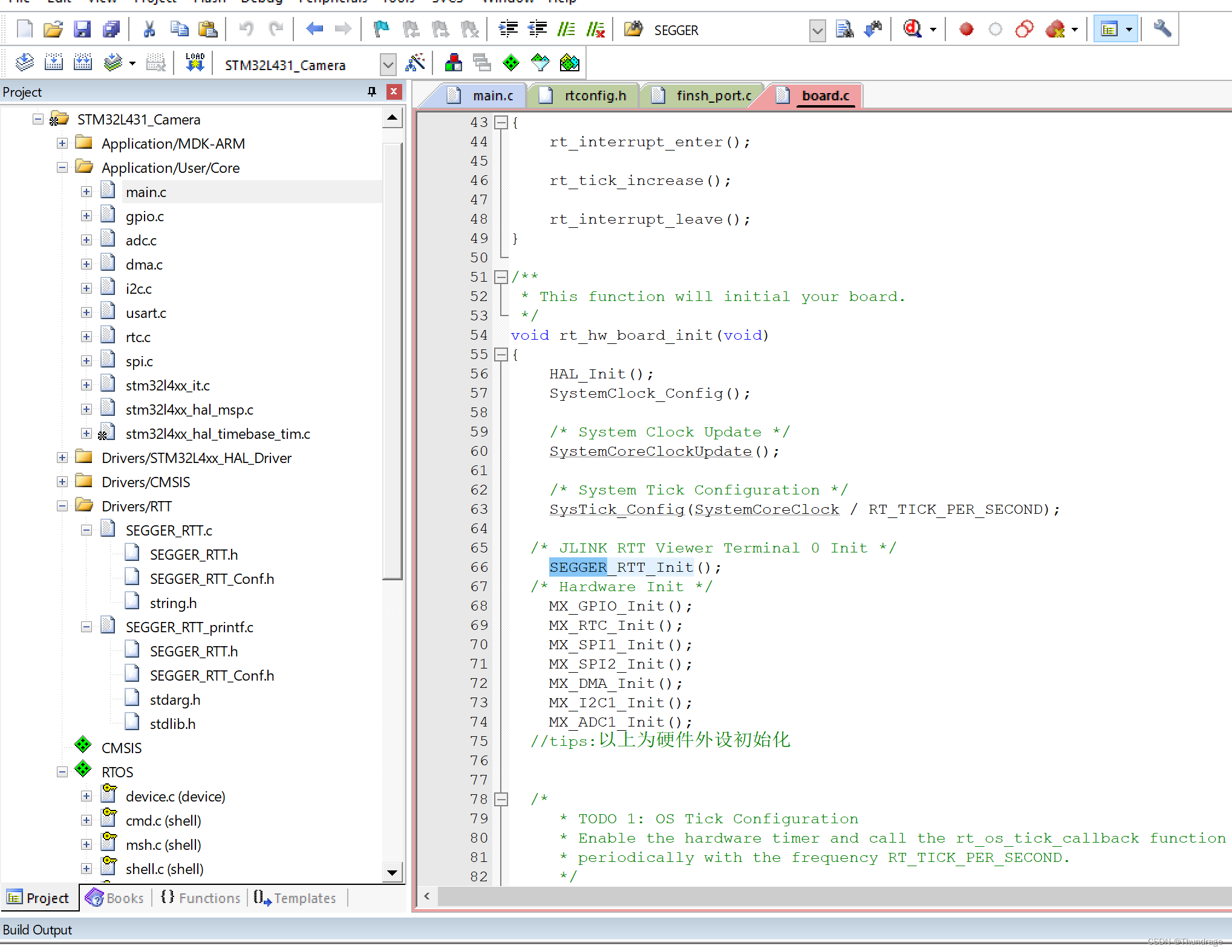 RT-Thread 联合STM32L431使用RTT jlink避坑踩雷_jlink rtt 注意事项-CSDN博客