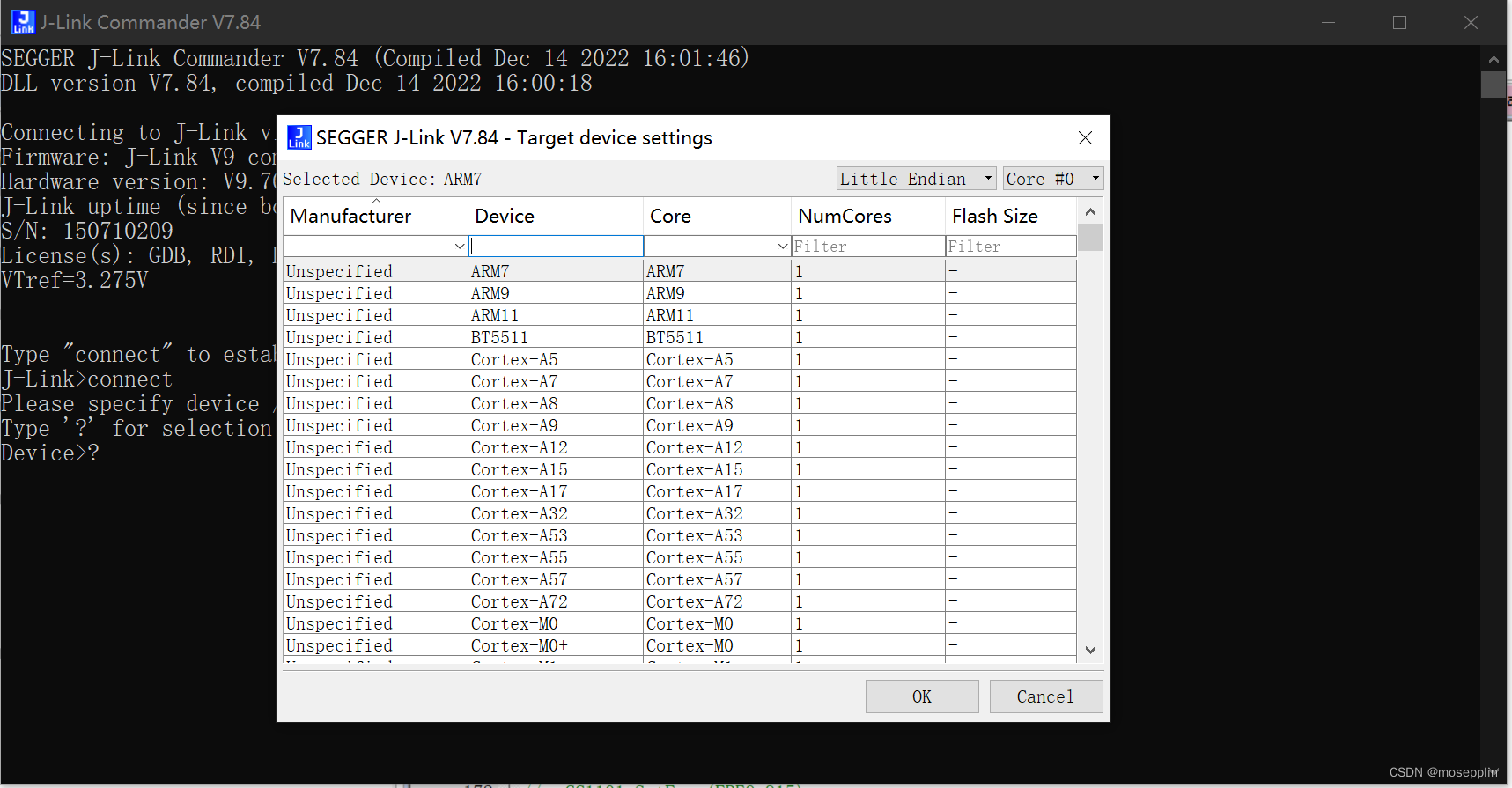 使用J-LINK COMMANDER检查极海APM32F072烧录_极海 jlink-CSDN博客