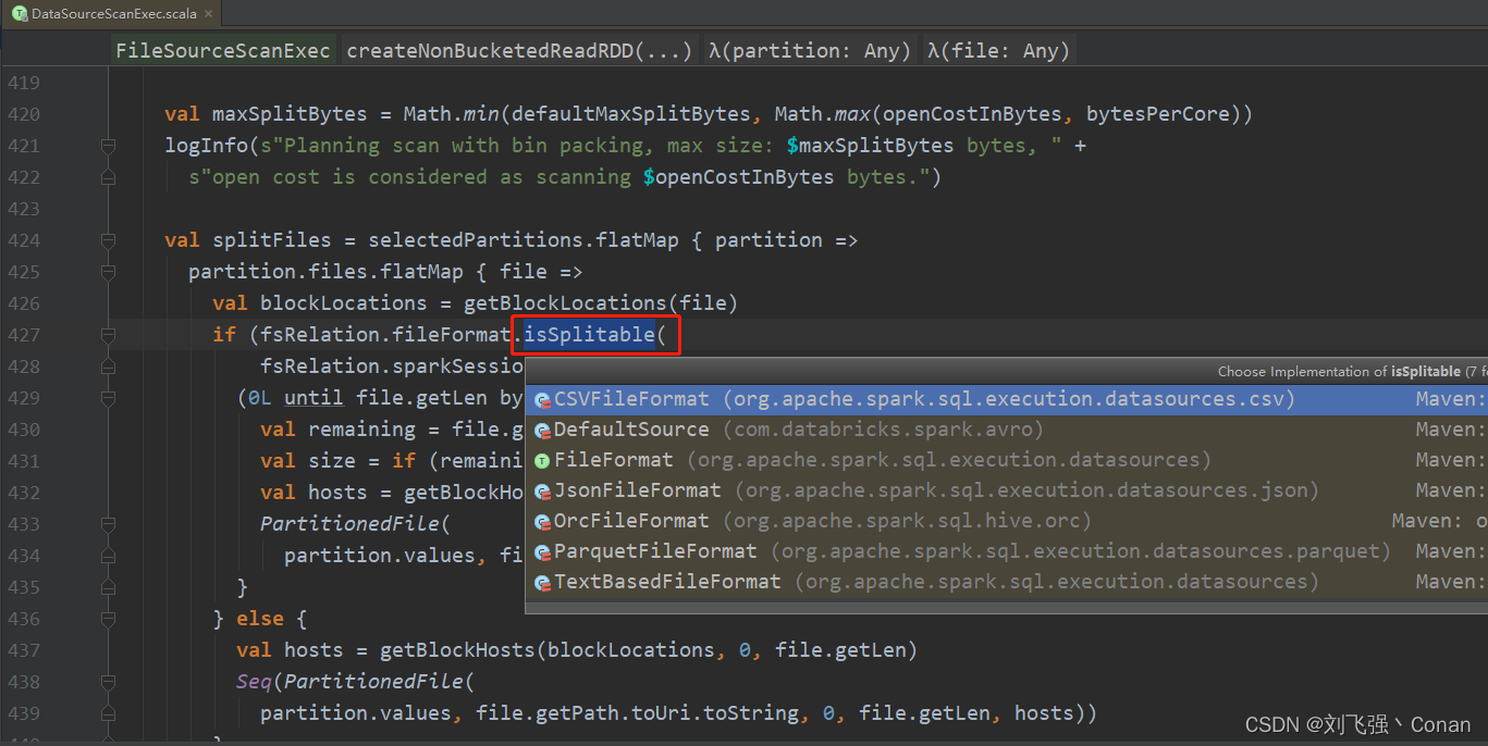 SparkSQL文件格式和压缩算法是否支持Split-CSDN博客